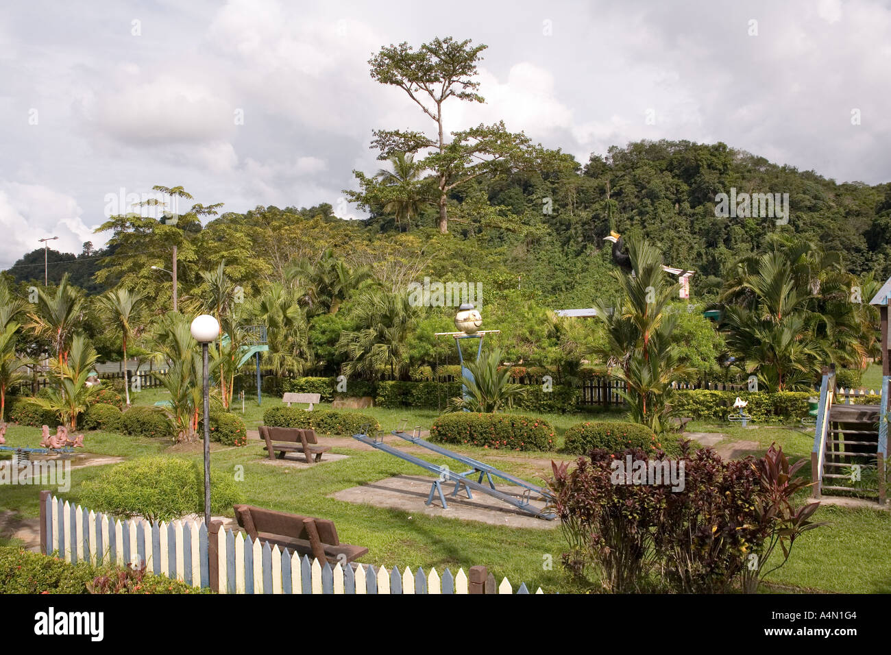 Malaysia sarawak belaga town square hi-res stock photography and images ...