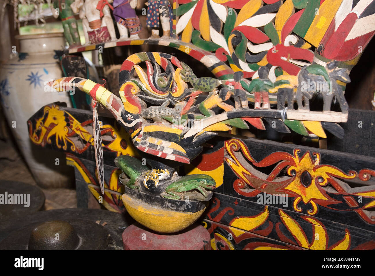 Malaysia Borneo Sarawak Cultural Village Crafts Iban Gawai Kenyalang ...