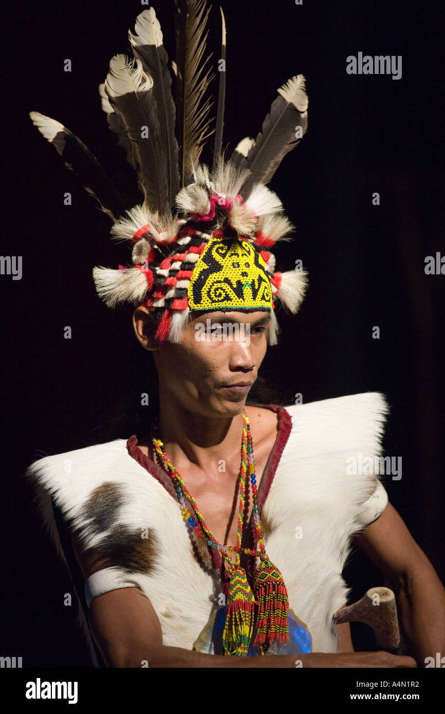 Malaysia Borneo Sarawak Cultural Village Orang Ulu tribe Kanjet ...