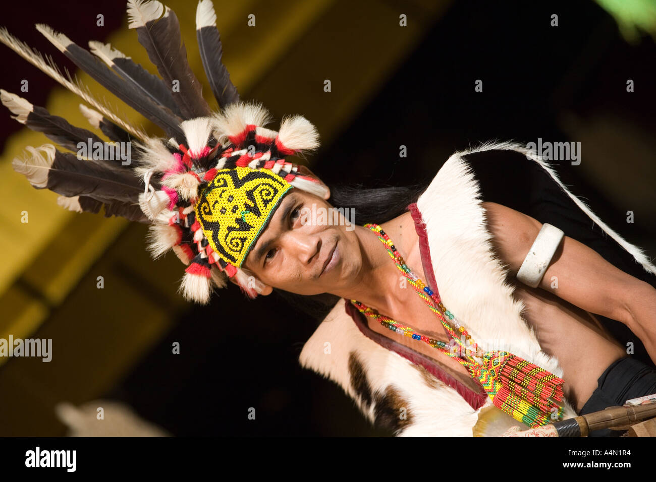 Traditional malay dancer sarawak cultural hi-res stock photography and ...