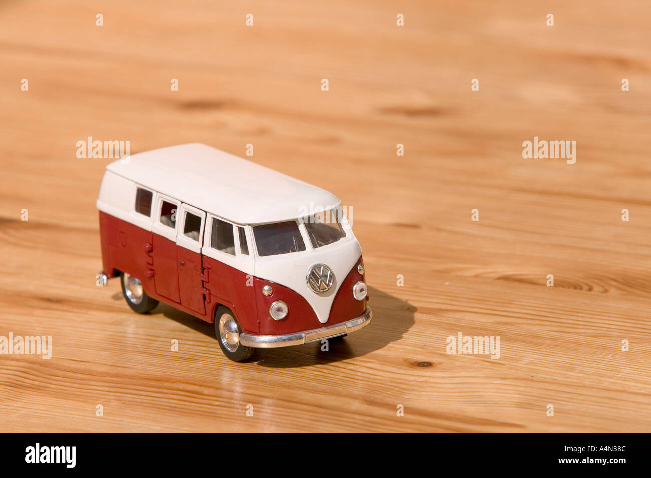 VW camper van model Stock Photo - Alamy