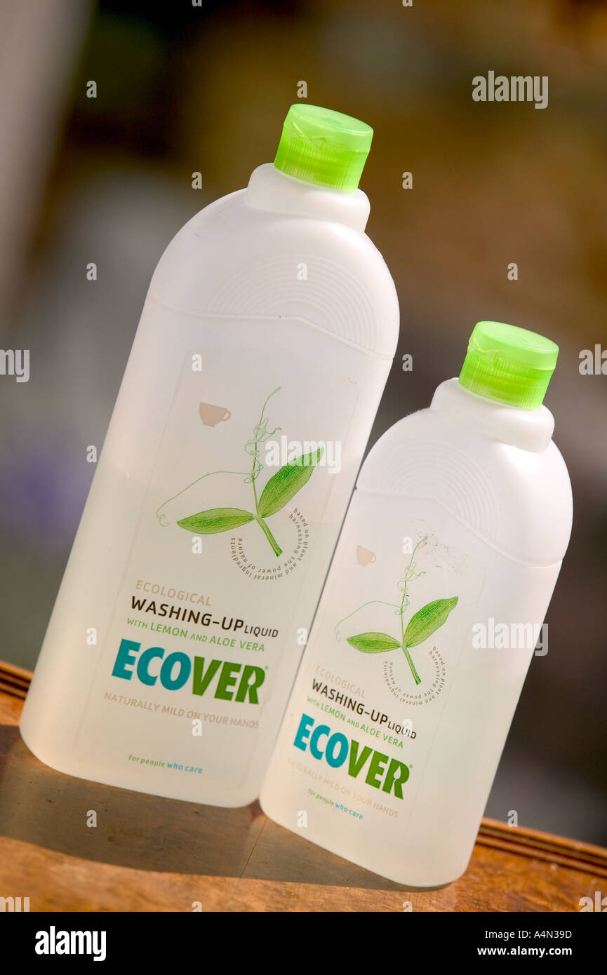 eco friendly washing products Stock Photo - Alamy