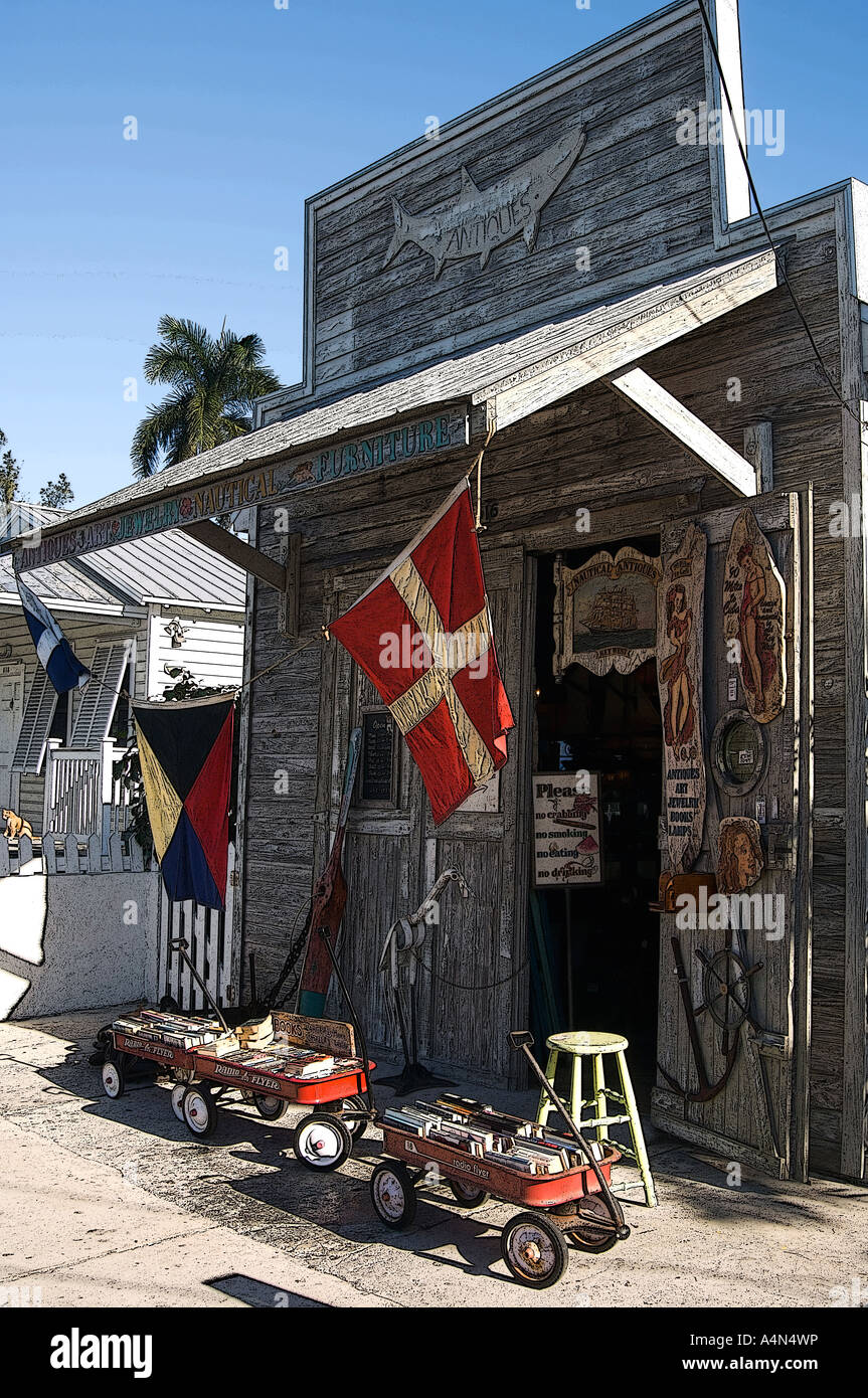 key west store Stock Photo - Alamy