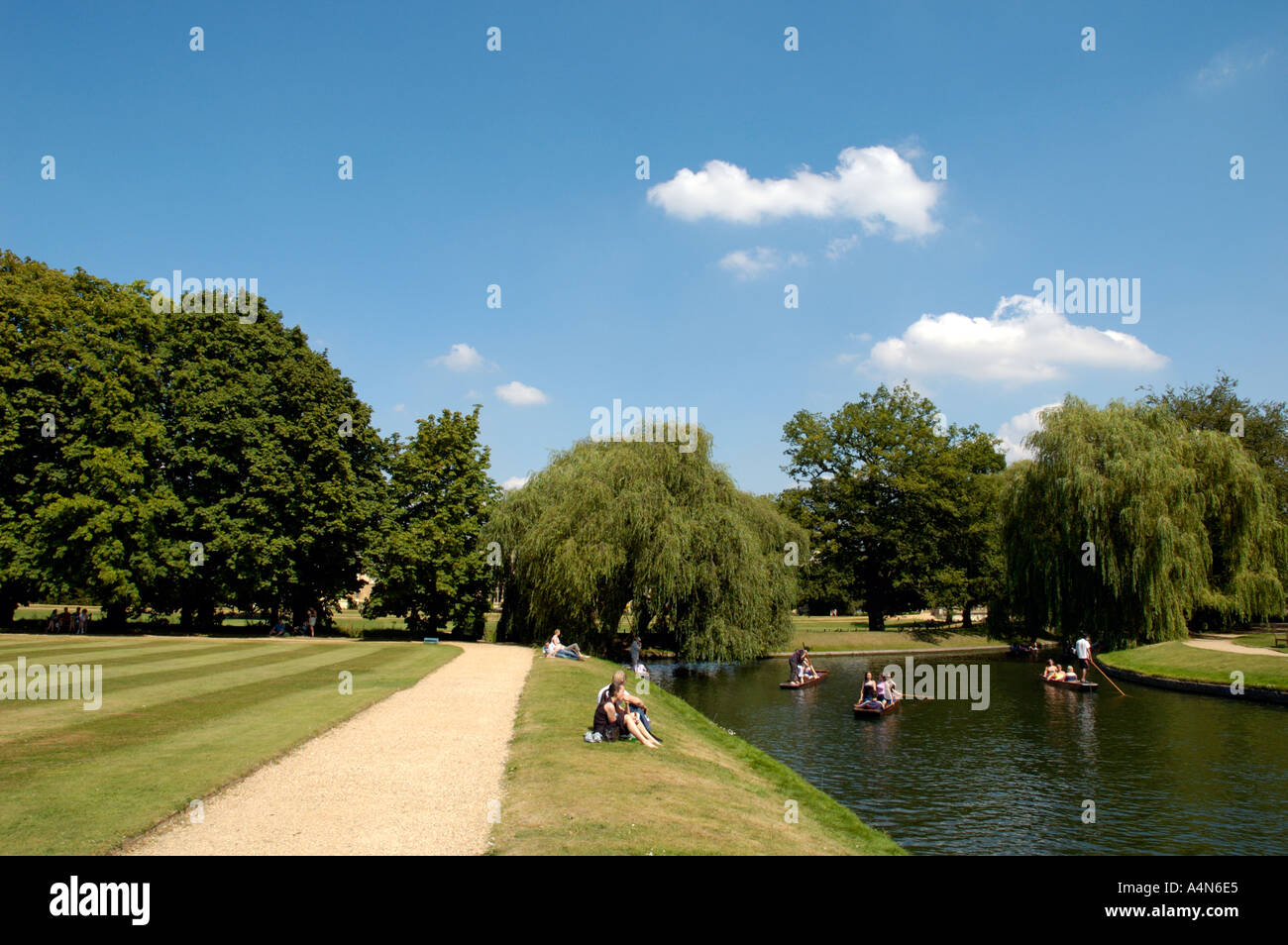 Cambridge backs walk hi-res stock photography and images - Alamy