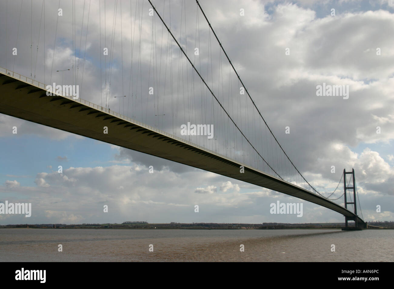The Humber bridge is the fourth largest single span suspension bridge ...