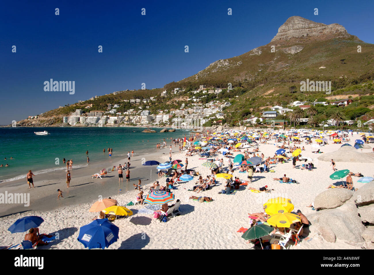 Clifton fourth beach on Cape Town's Atlantic seaboard Stock Photo - Alamy