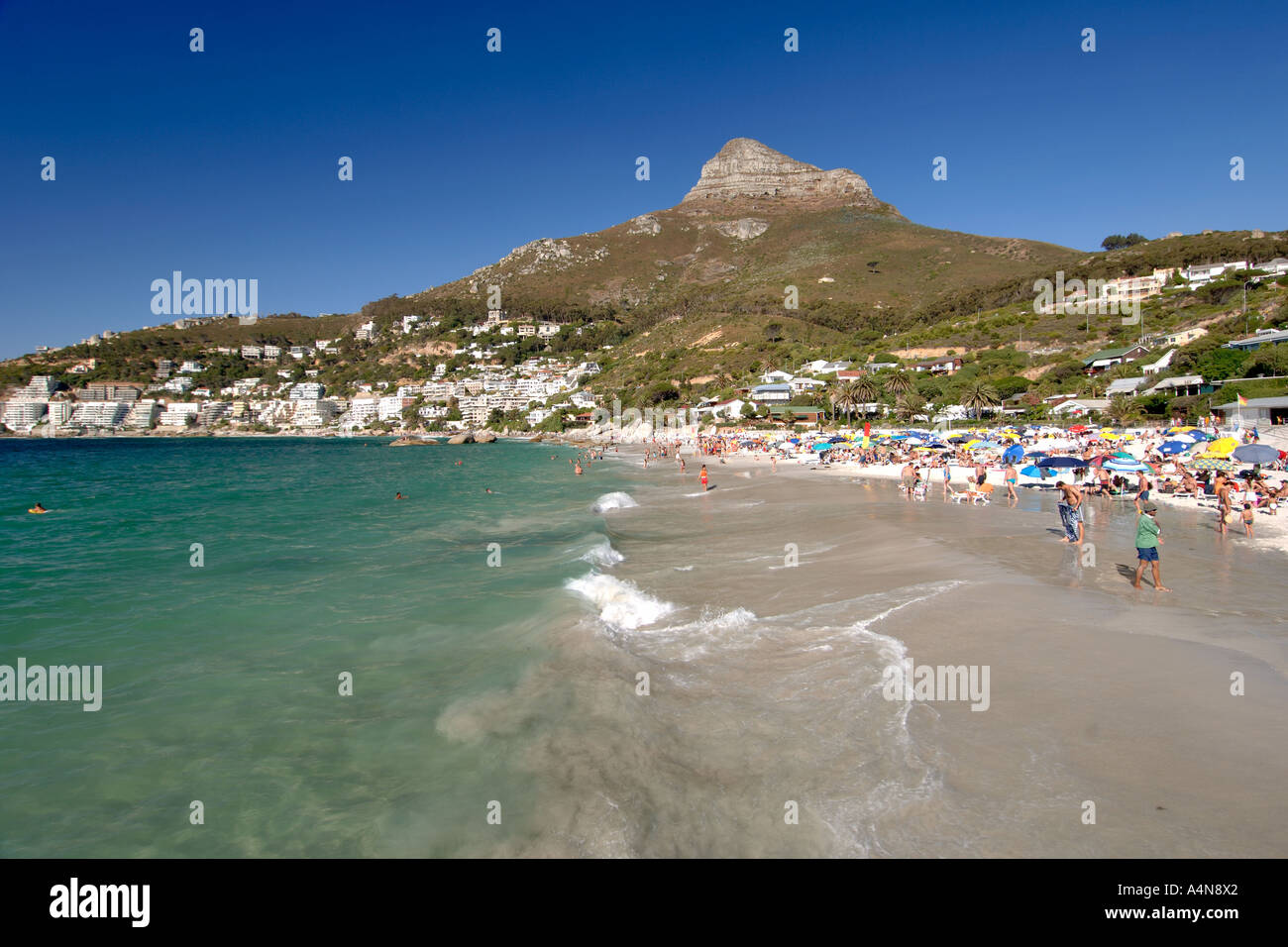 Clifton fourth beach on Cape Town's Atlantic seaboard Stock Photo - Alamy