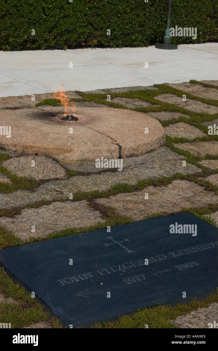 John F Kennedy Grave Stock Photos & John F Kennedy Grave Stock Images ...