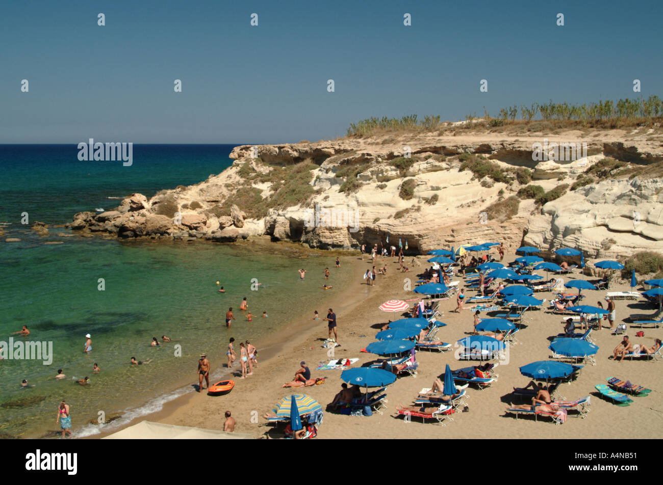 Fig Tree Bay Protaras Beach Cyprus Stock Photo - Alamy