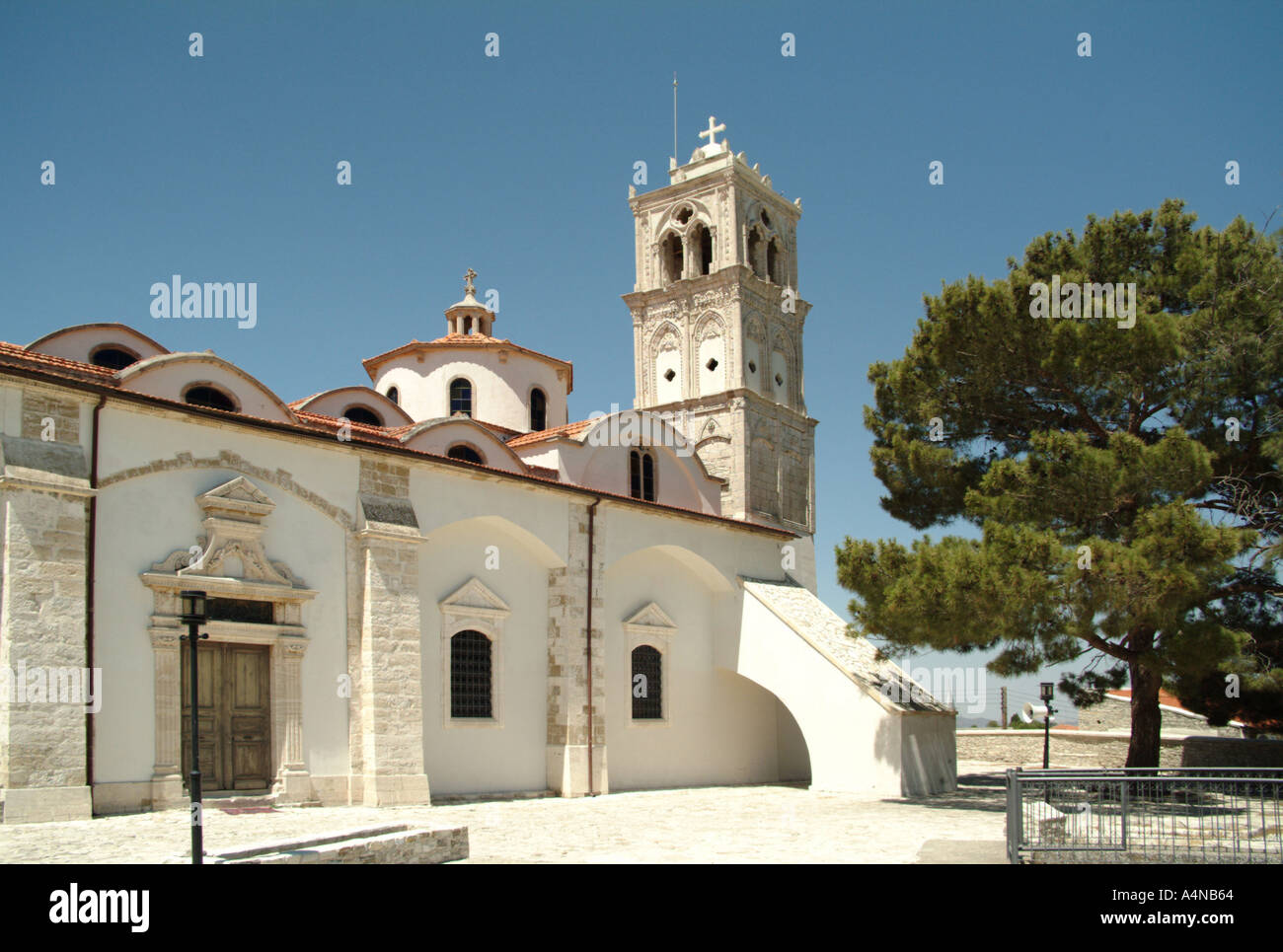 Lefkara traditonal church Cyprus mountains lace and silver craft ...