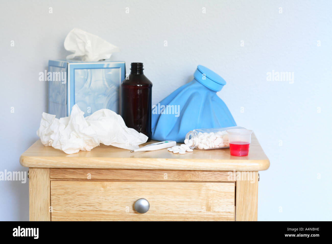 Cold and flu nightstand hi-res stock photography and images - Alamy