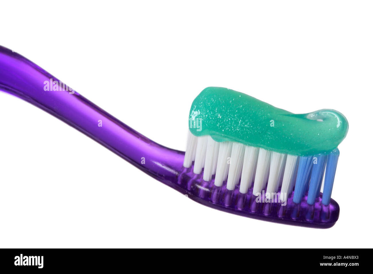 toothpaste and toothbrush Stock Photo - Alamy