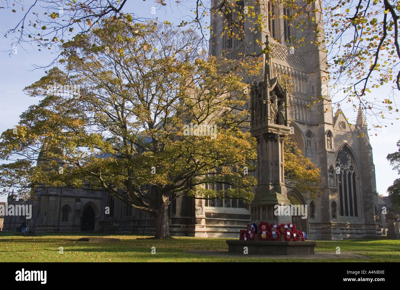 St Wulfram's Church, Grantham, Lincolnshire, England Stock Photo - Alamy