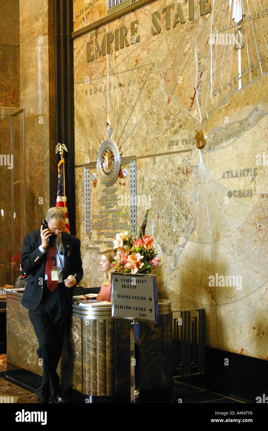 Empire state building security hi-res stock photography and images - Alamy