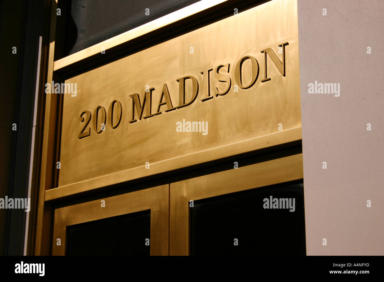 200 Madison Avenue, New York City, United States of America Stock Photo ...