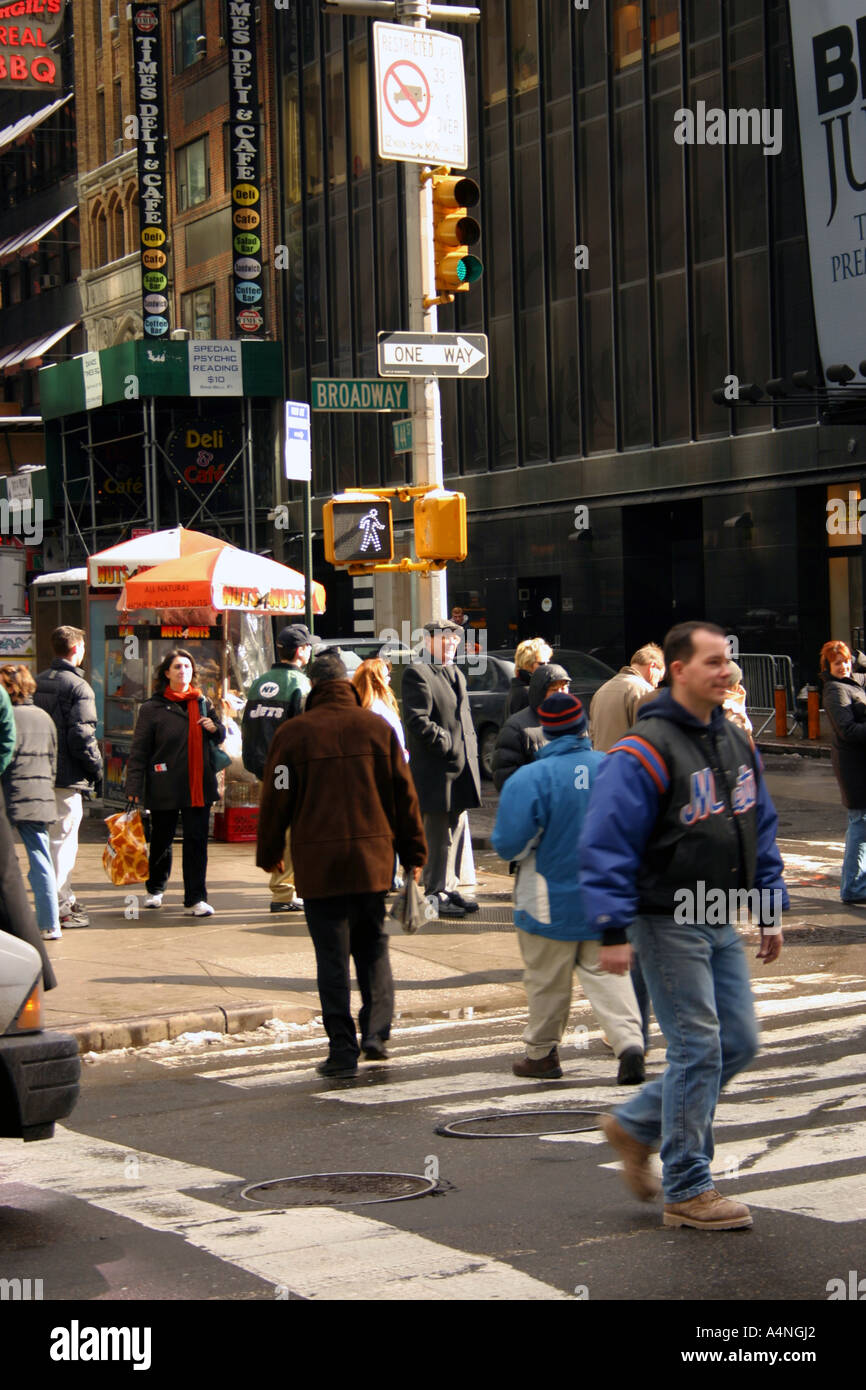 Street scene in New York City, USA Stock Photo - Alamy