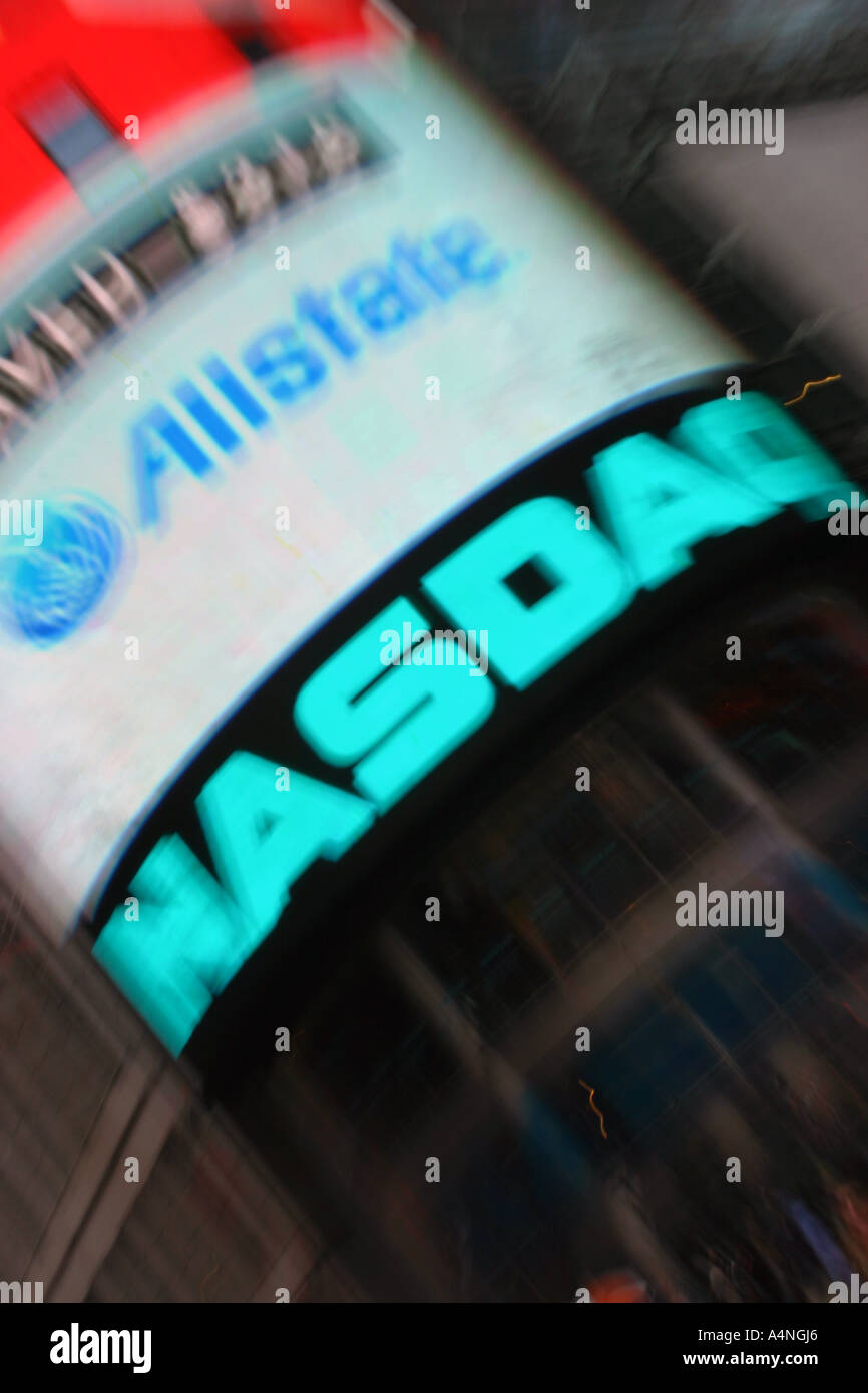 Billboard on nasdaq hi-res stock photography and images - Alamy