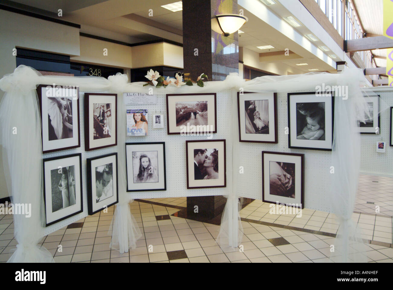 Photography display exhibit in Coddingtown Mall Santa Rosa California ...
