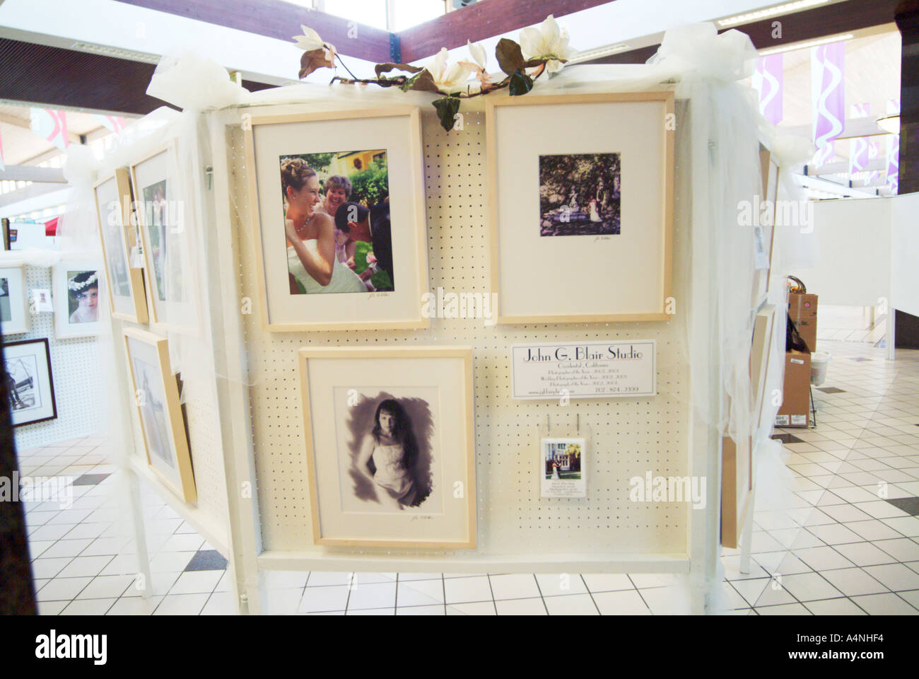 Photography display exhibit in Coddingtown Mall Santa Rosa California ...