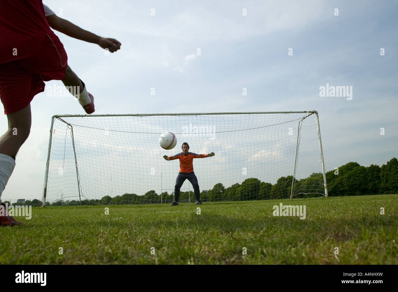 Soccer Penalty Shot Stock Photo - Alamy