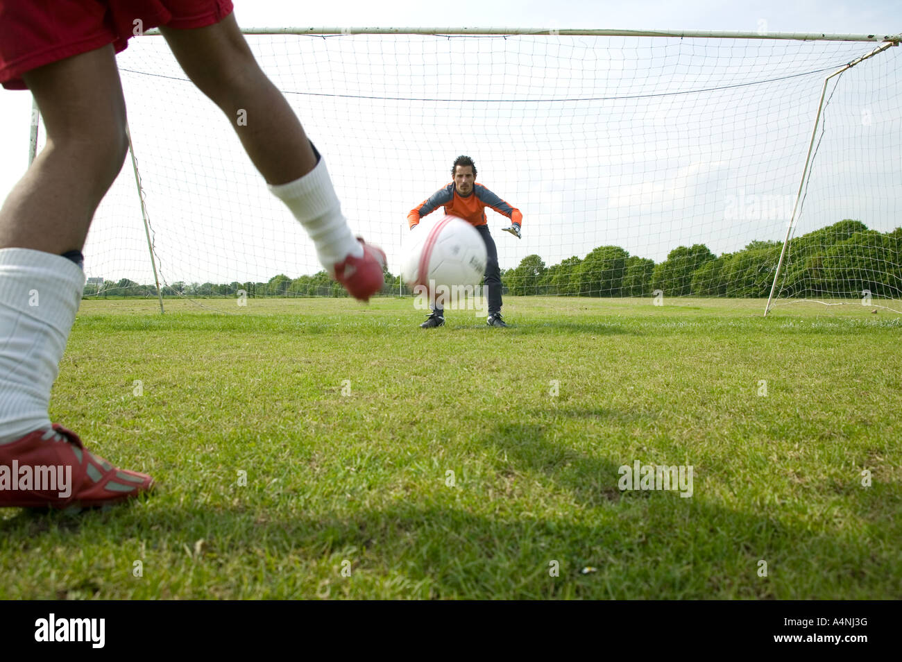 Soccer Penalty Shot Stock Photo - Alamy