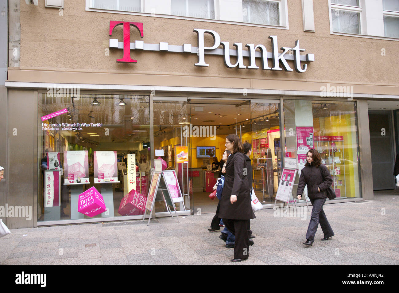 Europe Germany Berlin Shops Stock Photo - Alamy