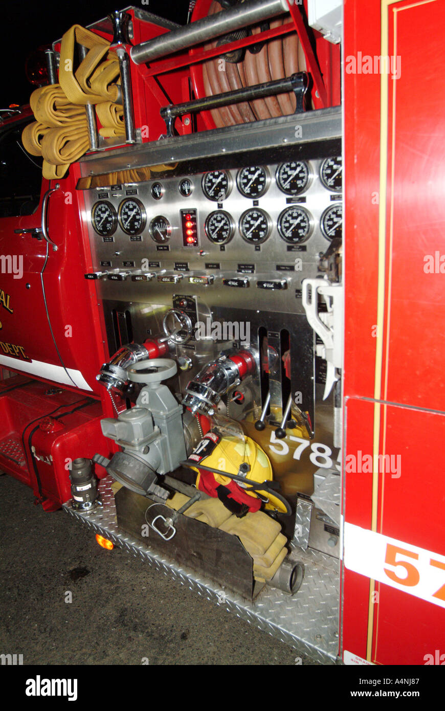 Fire department pulling hi-res stock photography and images - Alamy