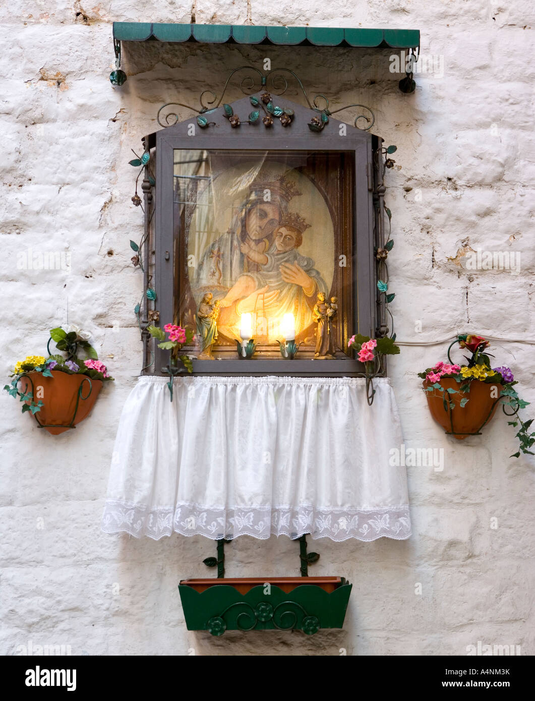 Shrine in Bari Old town Bari Puglia Italy Stock Photo - Alamy