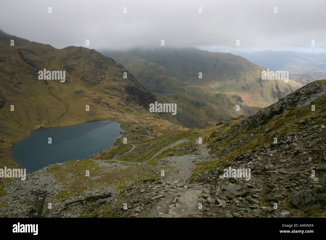 Moody coniston water lake district hi-res stock photography and images ...