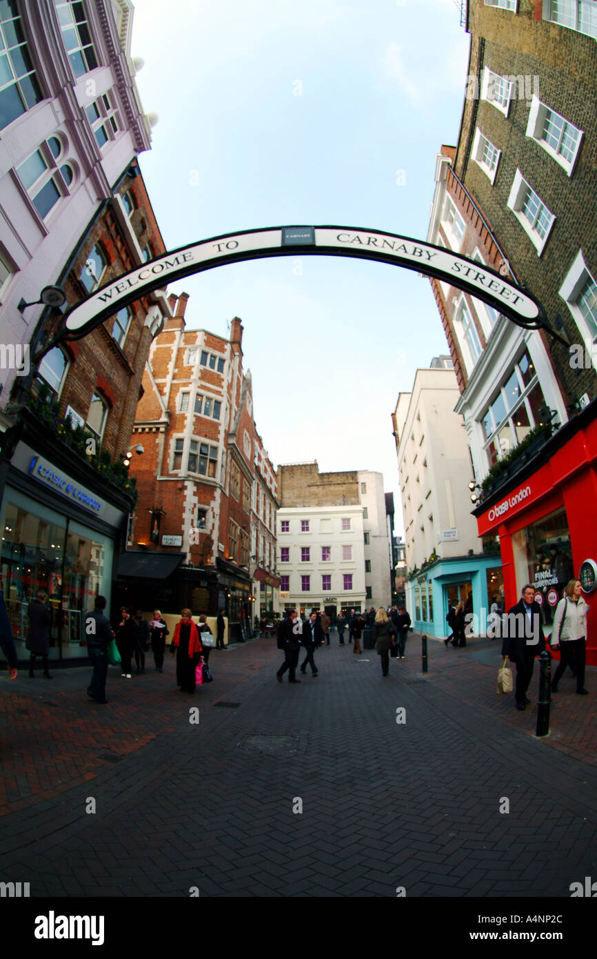 Carnaby street soho london Stock Photo - Alamy
