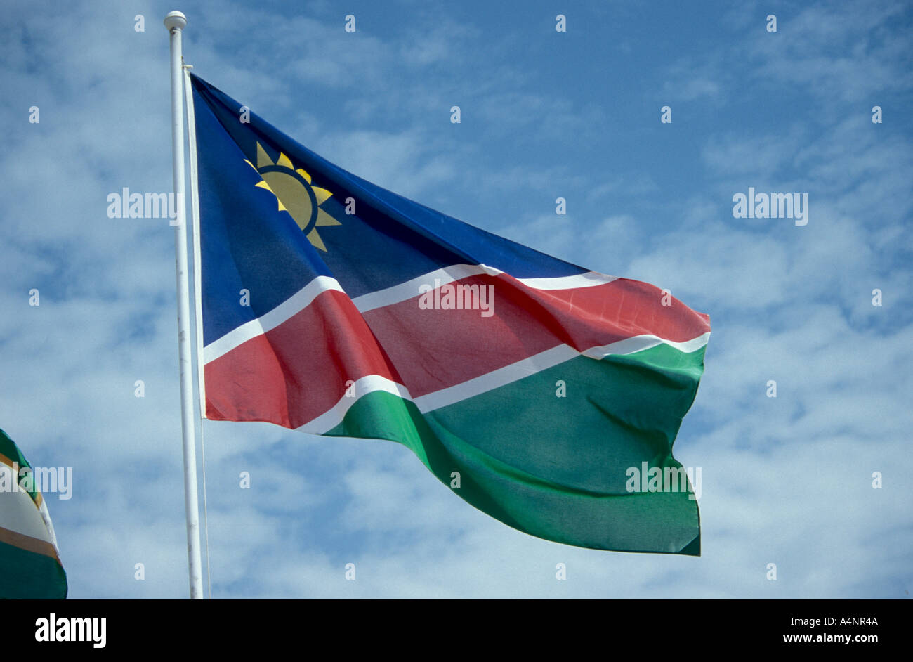 Flag of State of Namibia Africa Stock Photo - Alamy