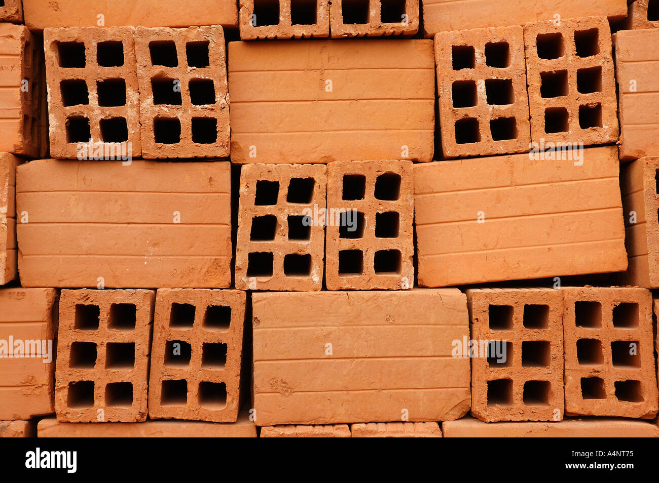 New bricks at local brickworks in central Vietnam South East Asia ...