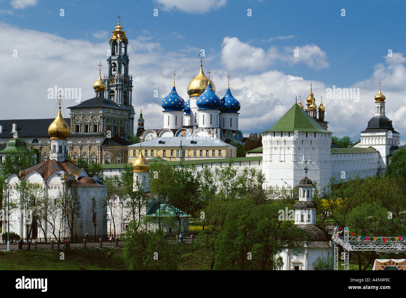 Formerly zagorsk trinity monastery of st sergius hi-res stock ...