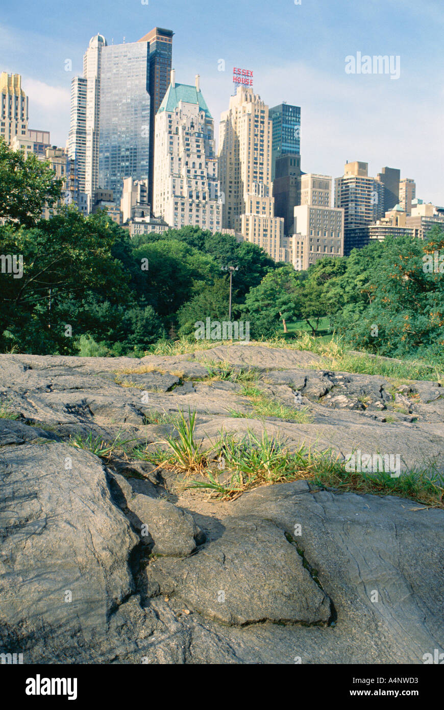 Bedrock new york park hi-res stock photography and images - Alamy