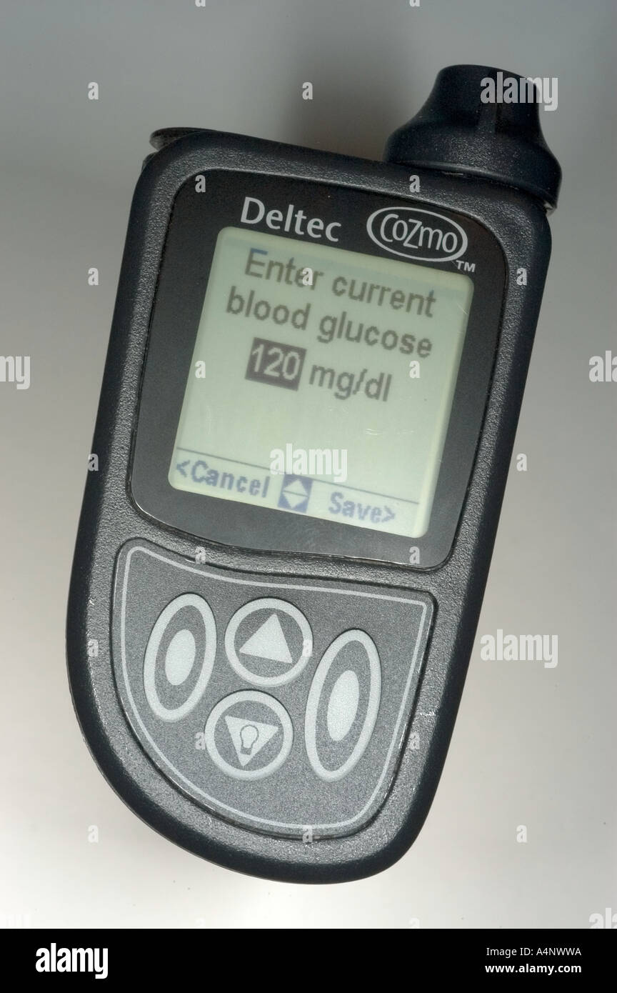 Cozmo insulin pump Stock Photo - Alamy