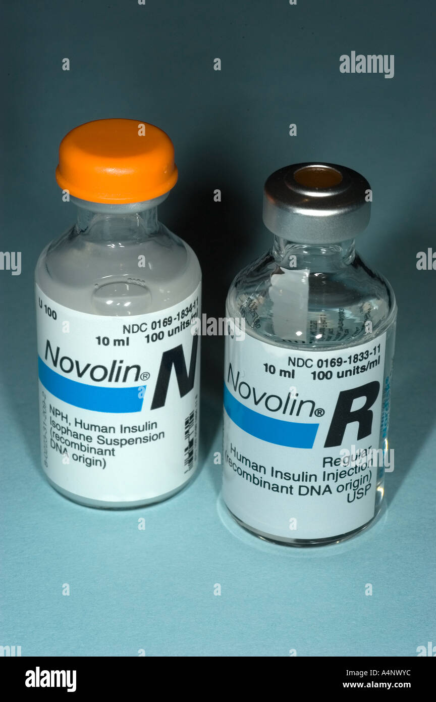 insulin for injection Stock Photo - Alamy