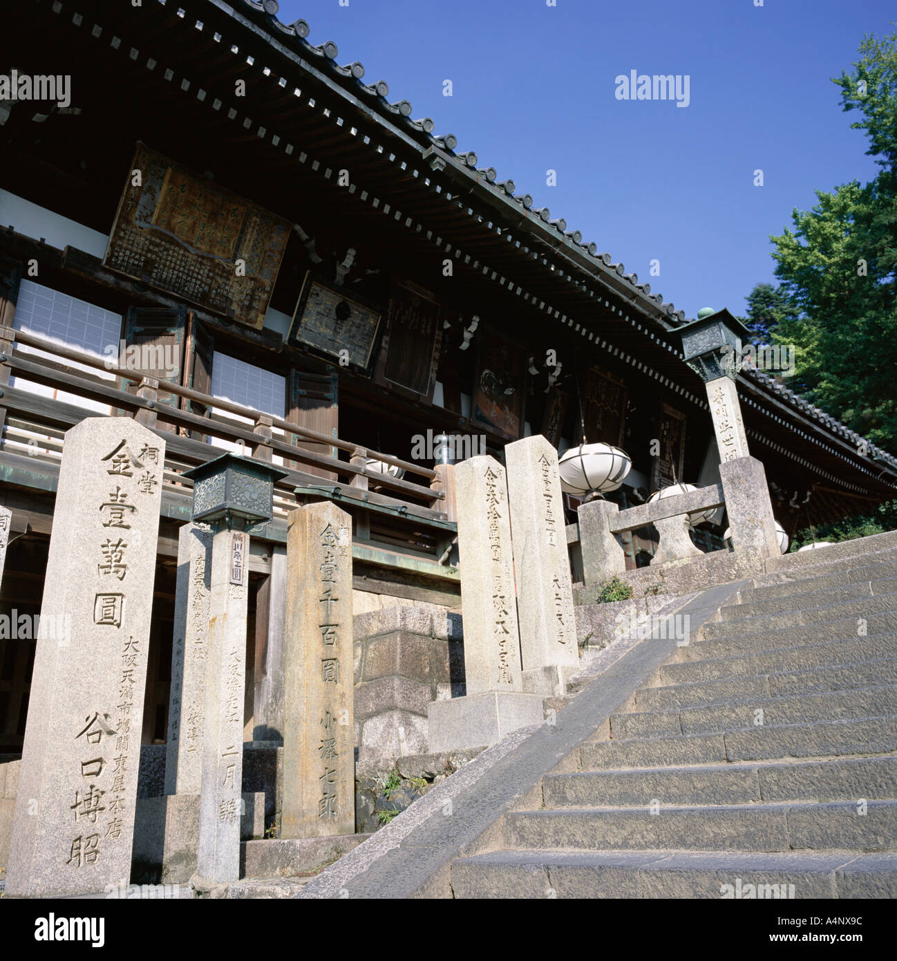 Exterior of Nigatsu do Second Month Hall 752 Todai ji Temple Nara ...