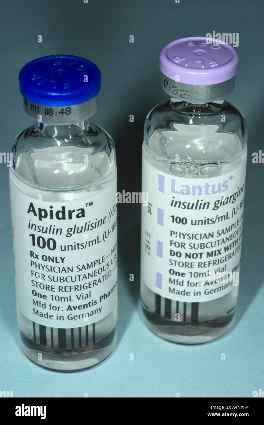 insulin for injection Stock Photo - Alamy
