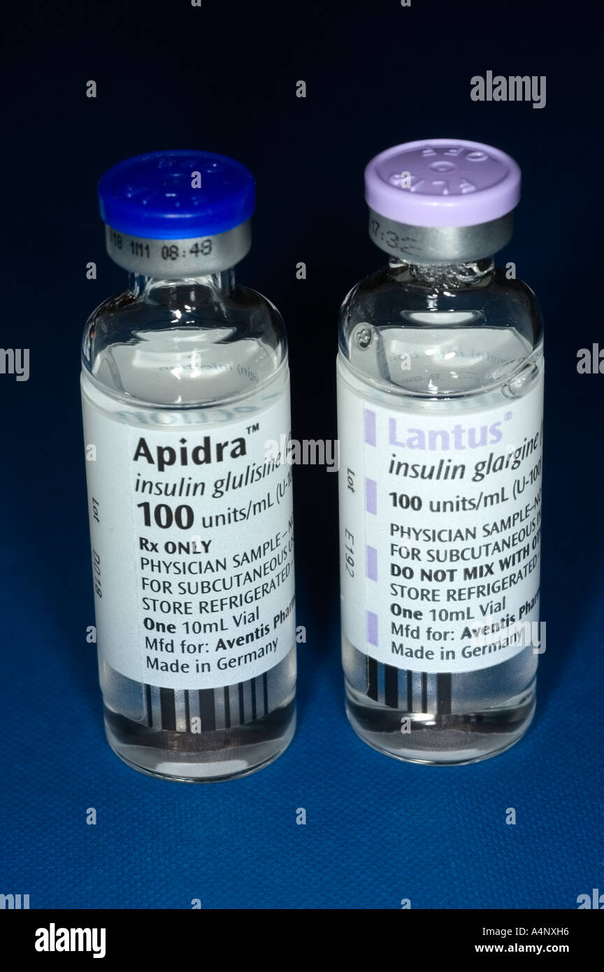 insulin for injection Stock Photo - Alamy