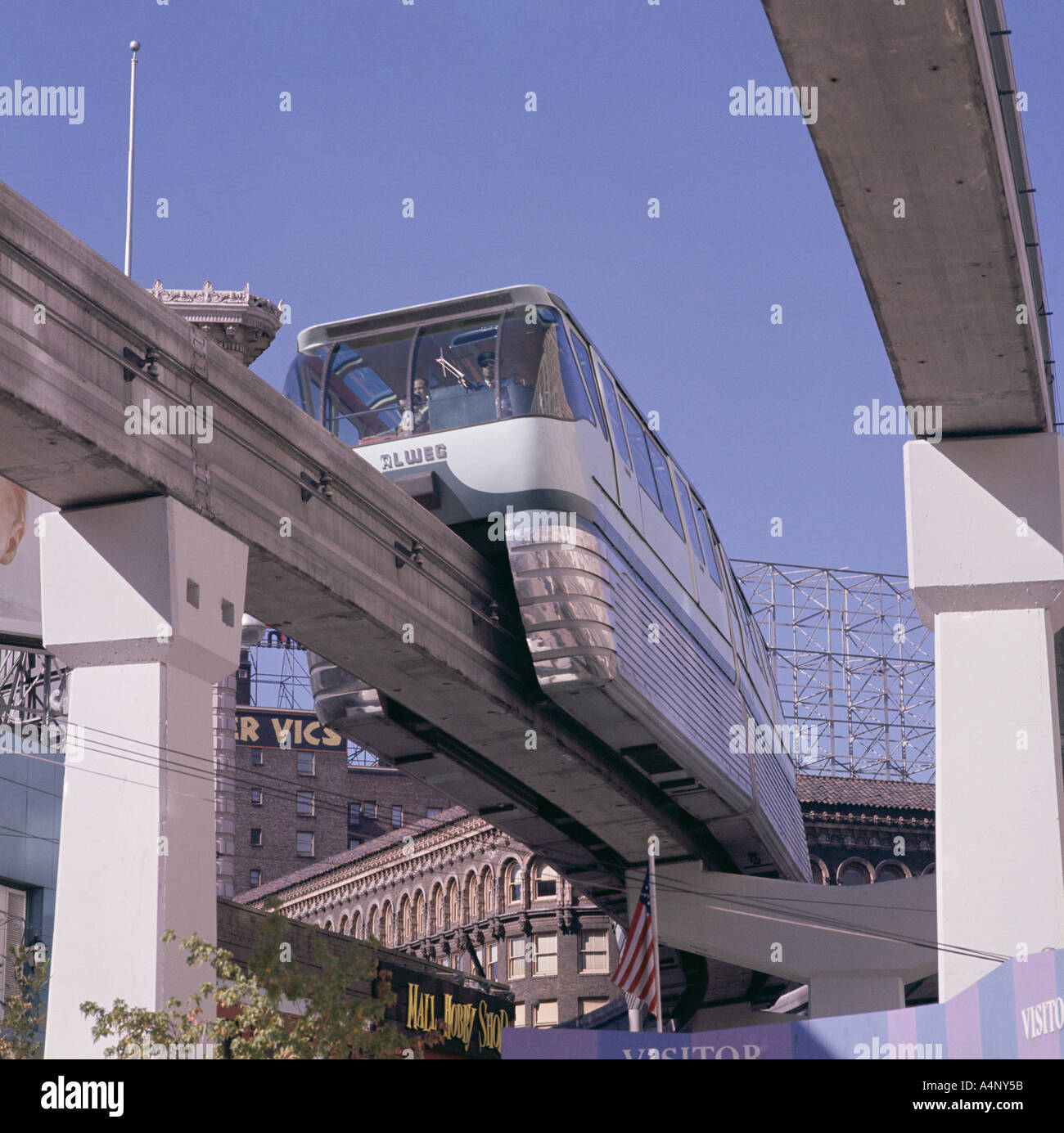 Alweg monorail hi-res stock photography and images - Alamy