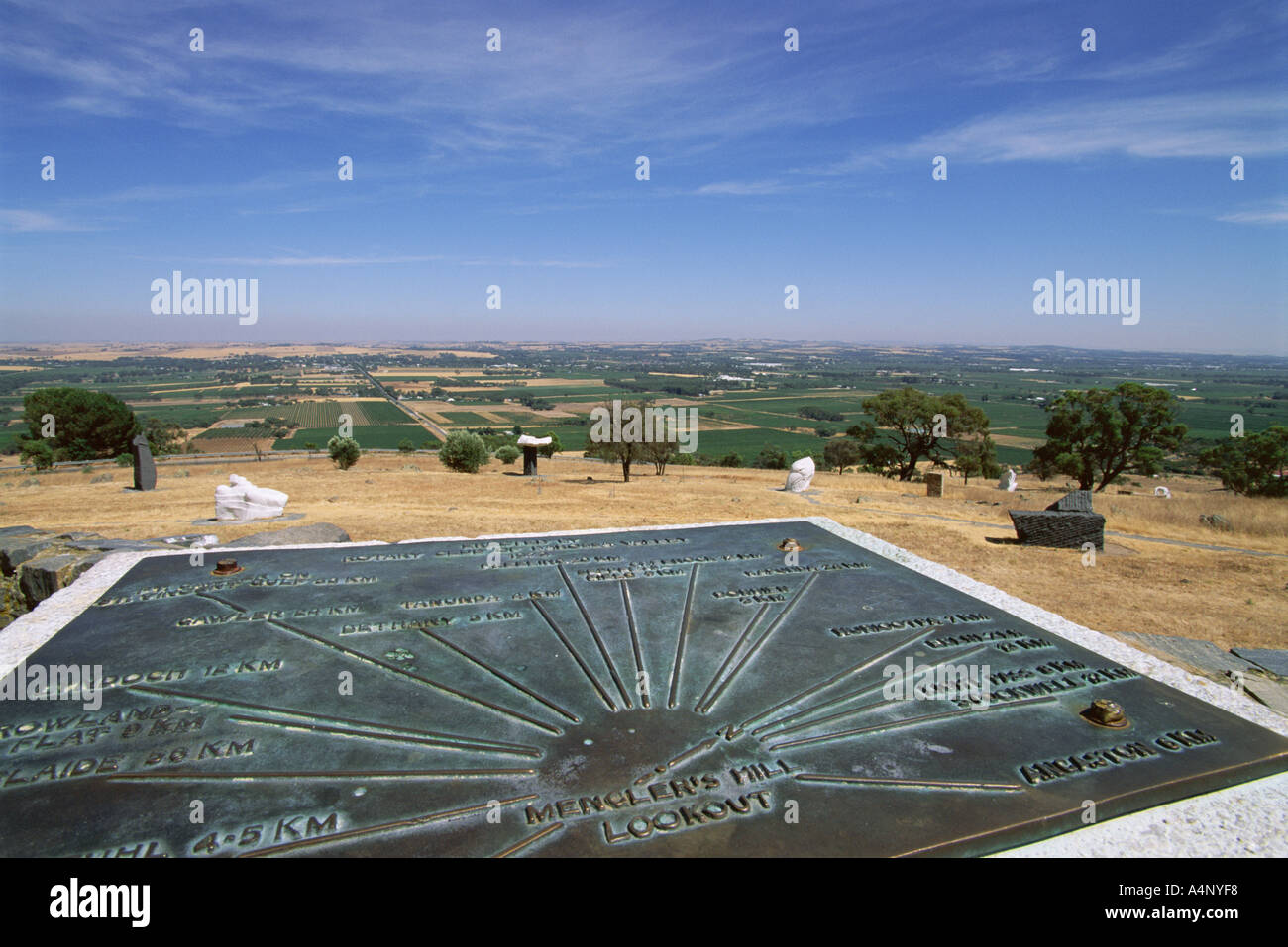 Mengler s Hill Lookout Barossa Valley South Australia Australia Pacific ...