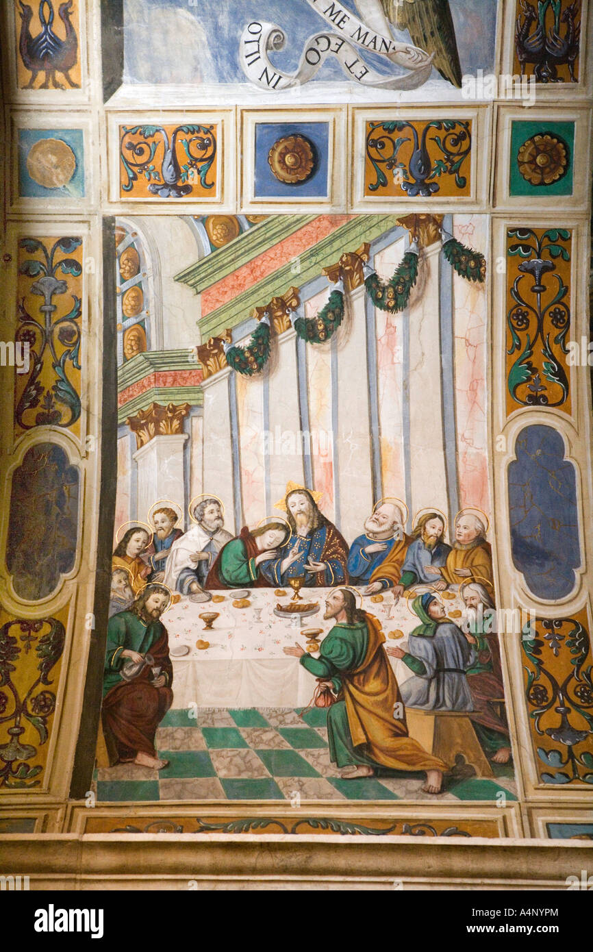 Interior from Monastery Santa Giulia Brescia Lombardy Italy Stock Photo ...