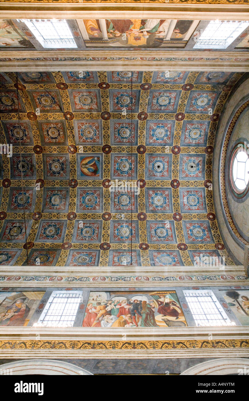 Interior from Monastery Santa Giulia Brescia Lombardy Italy Stock Photo ...