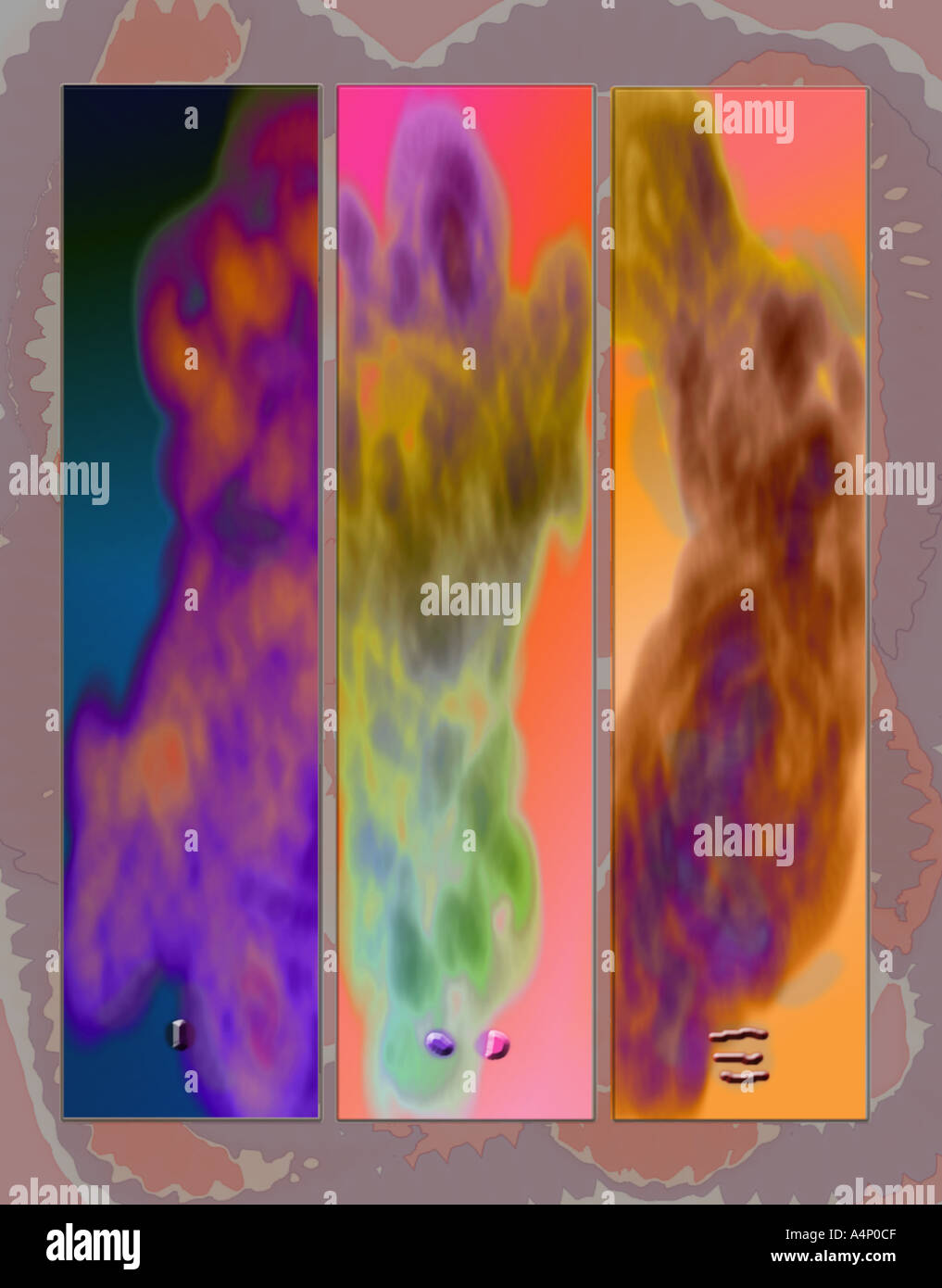 THREE FORMS is original digital art depicting several ways of looking ...