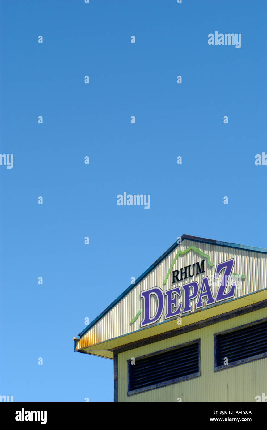Depaz Rum Distillery logo on Martinique in the Caribbean French West ...