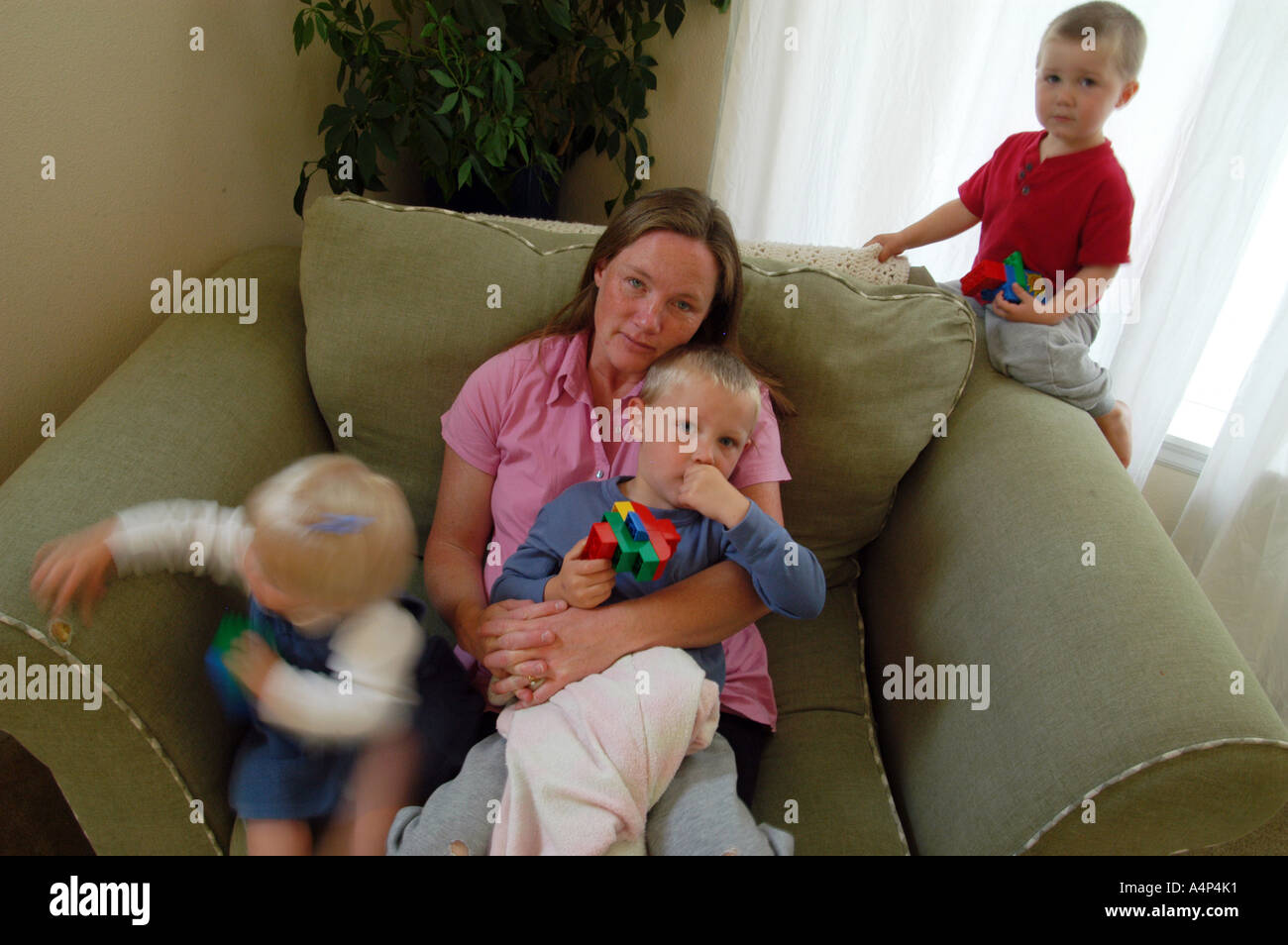 Exasperated mom hi-res stock photography and images - Alamy