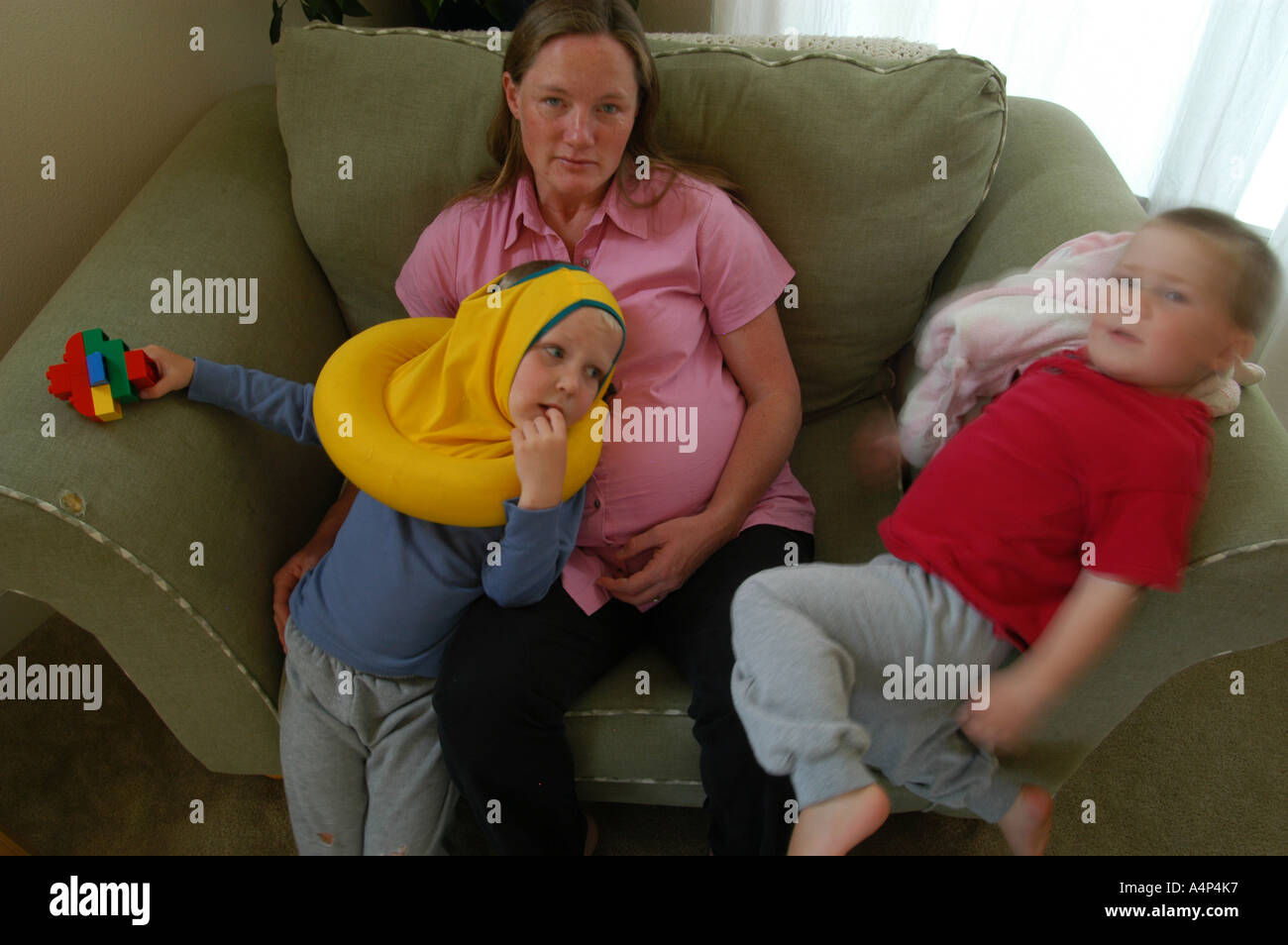 Frazzled housewife hi-res stock photography and images - Alamy