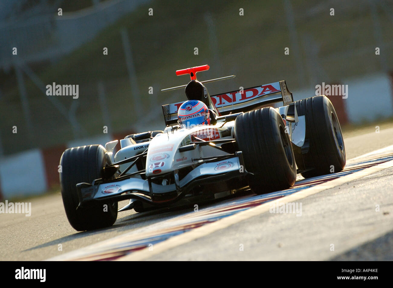 Jenson Button, BAR Honda in 2006 Stock Photo - Alamy