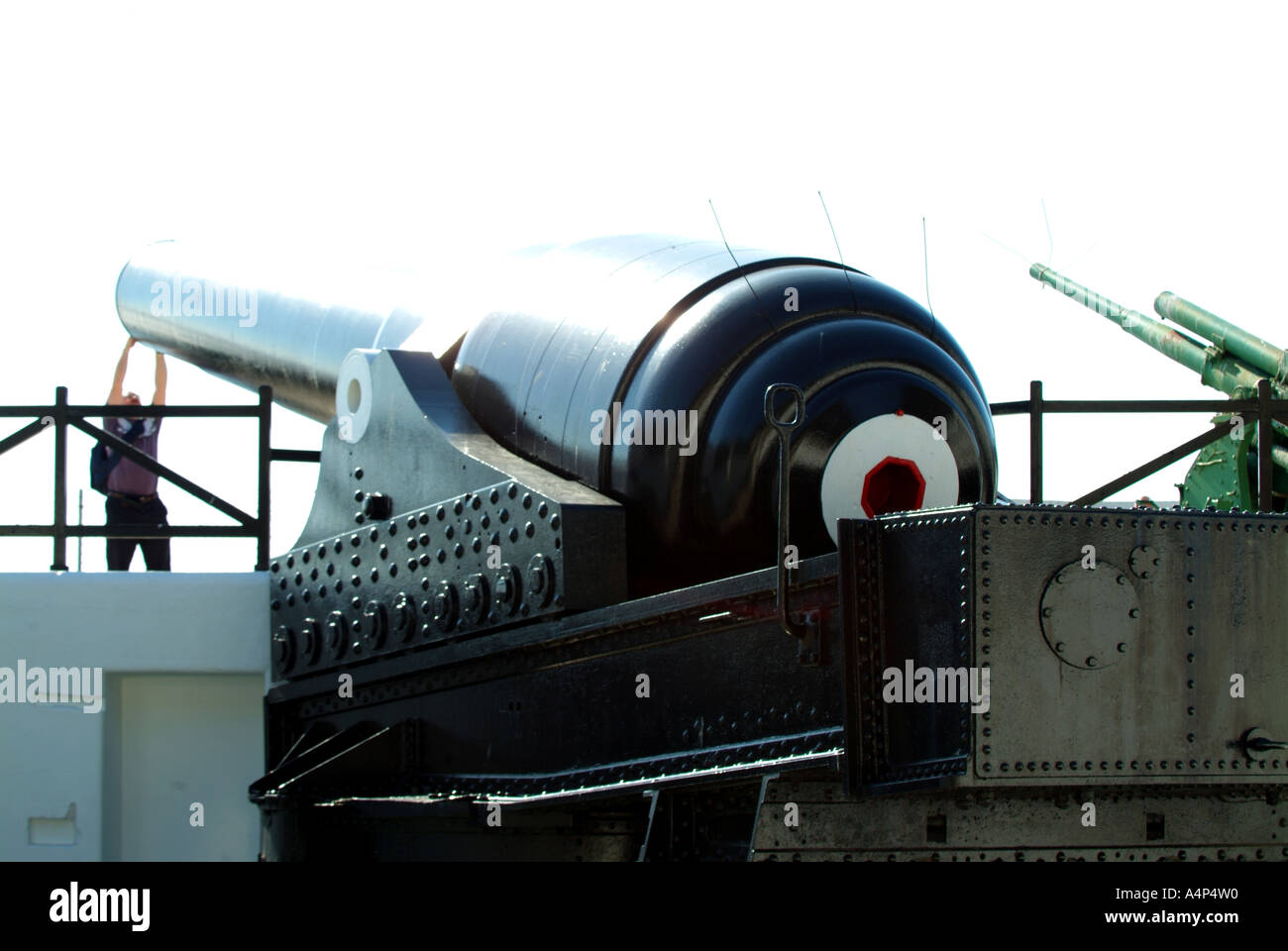 big gun gibraltar Stock Photo - Alamy