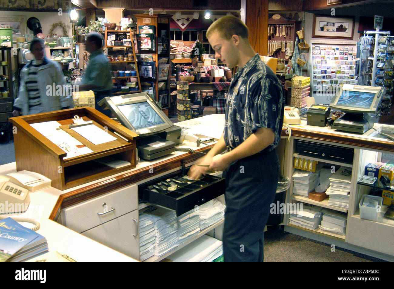 Department clerk hi-res stock photography and images - Alamy